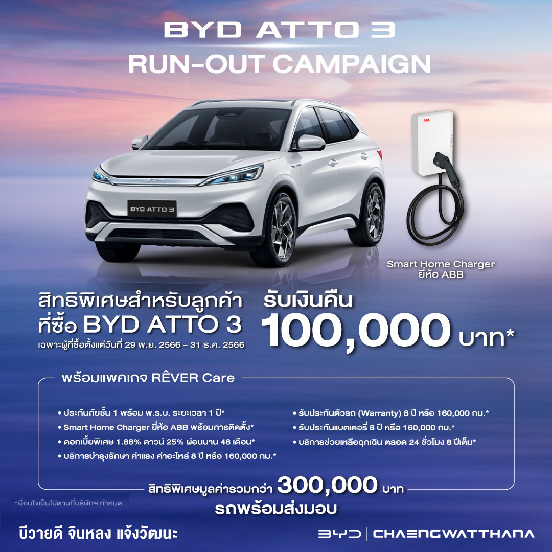 BYD DEAL - BYD ChaengWatthana BYD จินหลง แจ้งวัฒนะ โชว์รูมและศูนย์ ...